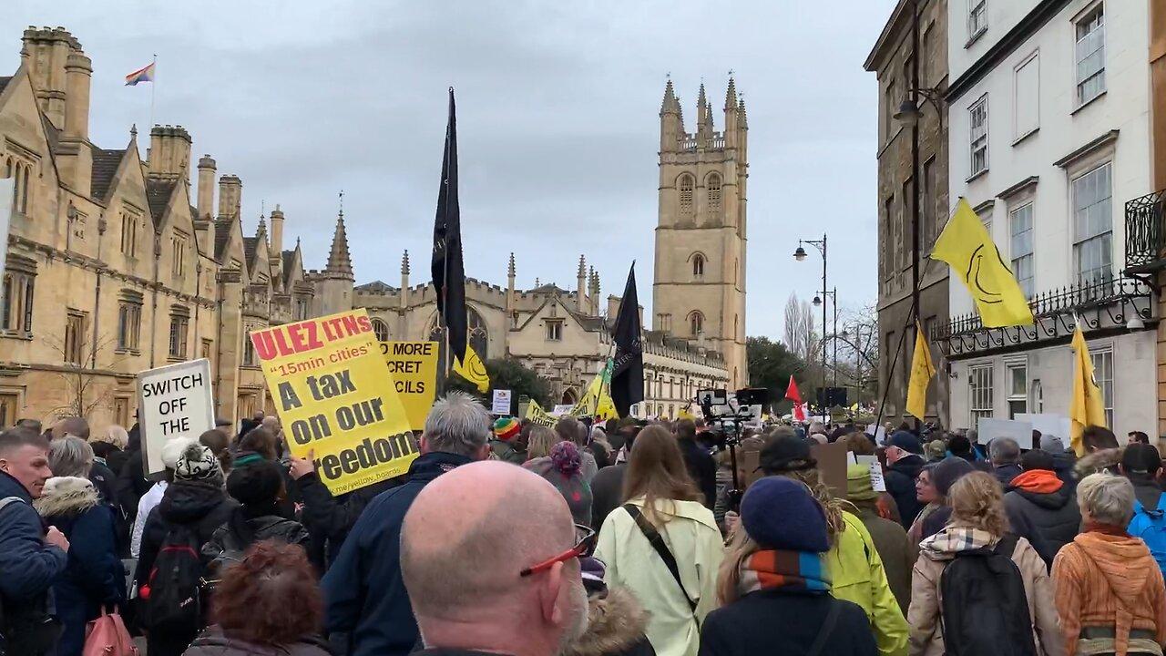 Oxford Freedom Protest (Alt Tech Exclusive) - One News Page VIDEO