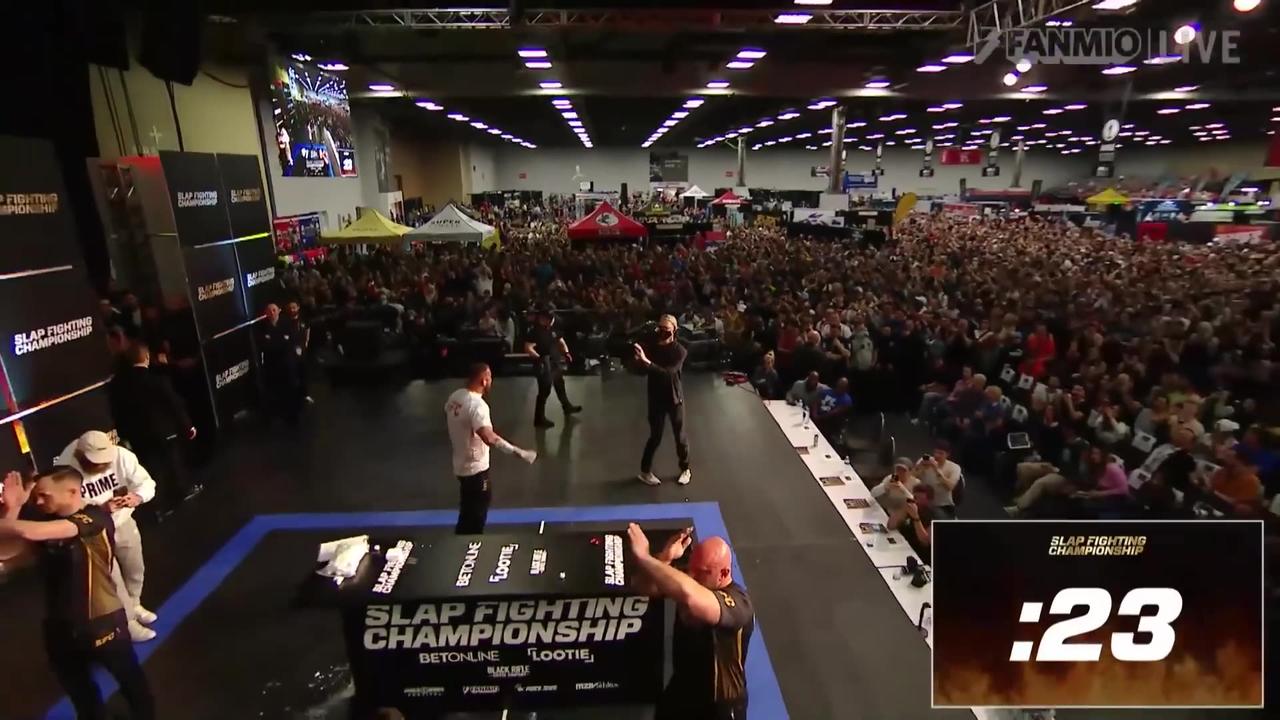 The HARDEST Slaps From Slap Fighting - One News Page VIDEO