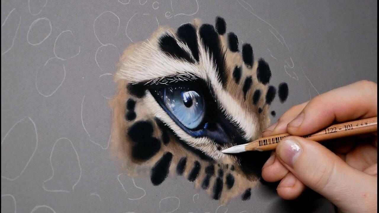 Drawing amazing realistic leopard - One News Page VIDEO