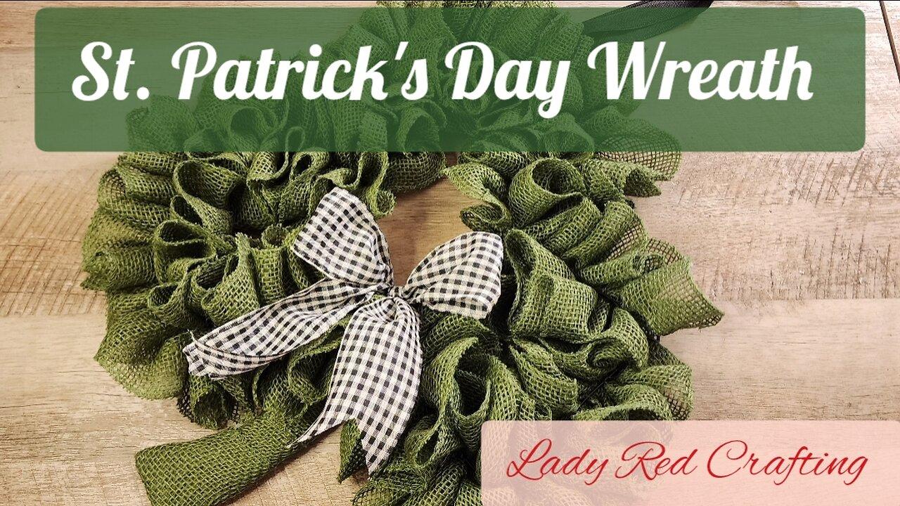 St. Patrick's Day Wreath - One News Page VIDEO