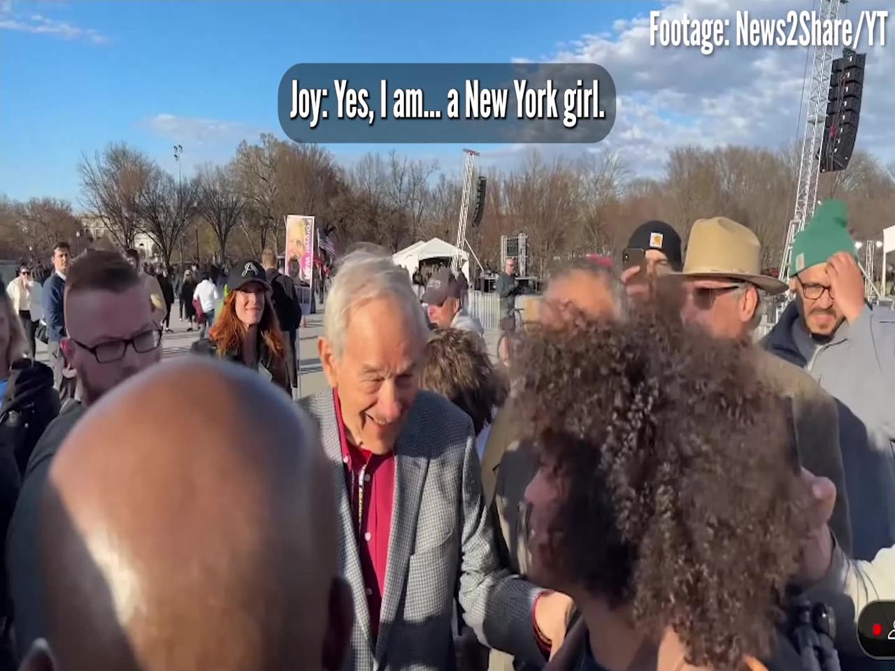 Ron Paul meets NYC Freedom Fighters at Rage - One News Page VIDEO