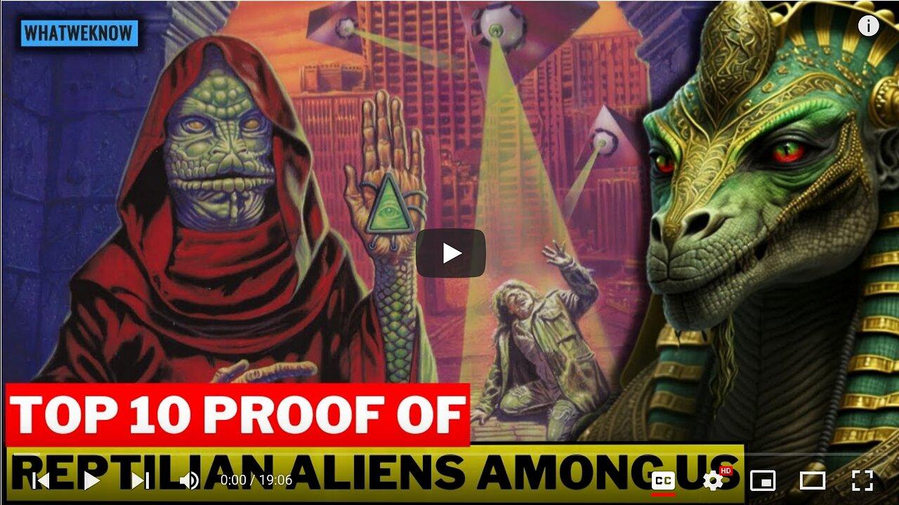 Top 10 Proof Of Reptilian Aliens Among Us - One News Page VIDEO