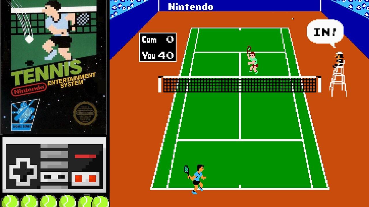 FORGOTTEN TITLES! NES Tennis, 1983 #nintendo - One News Page VIDEO
