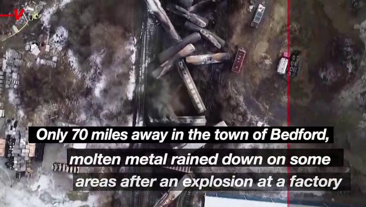 Deadly Metal Factory Explosion Rains Molten - One News Page VIDEO