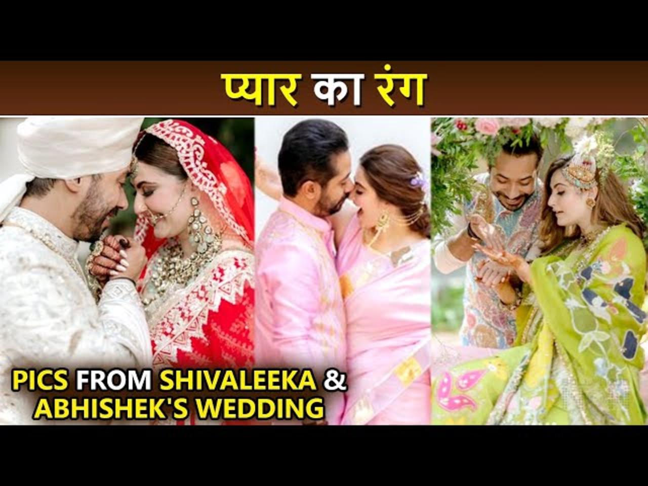 Shivaleeka Oberoi And Abhishek Pathaks Wedding One News Page Video