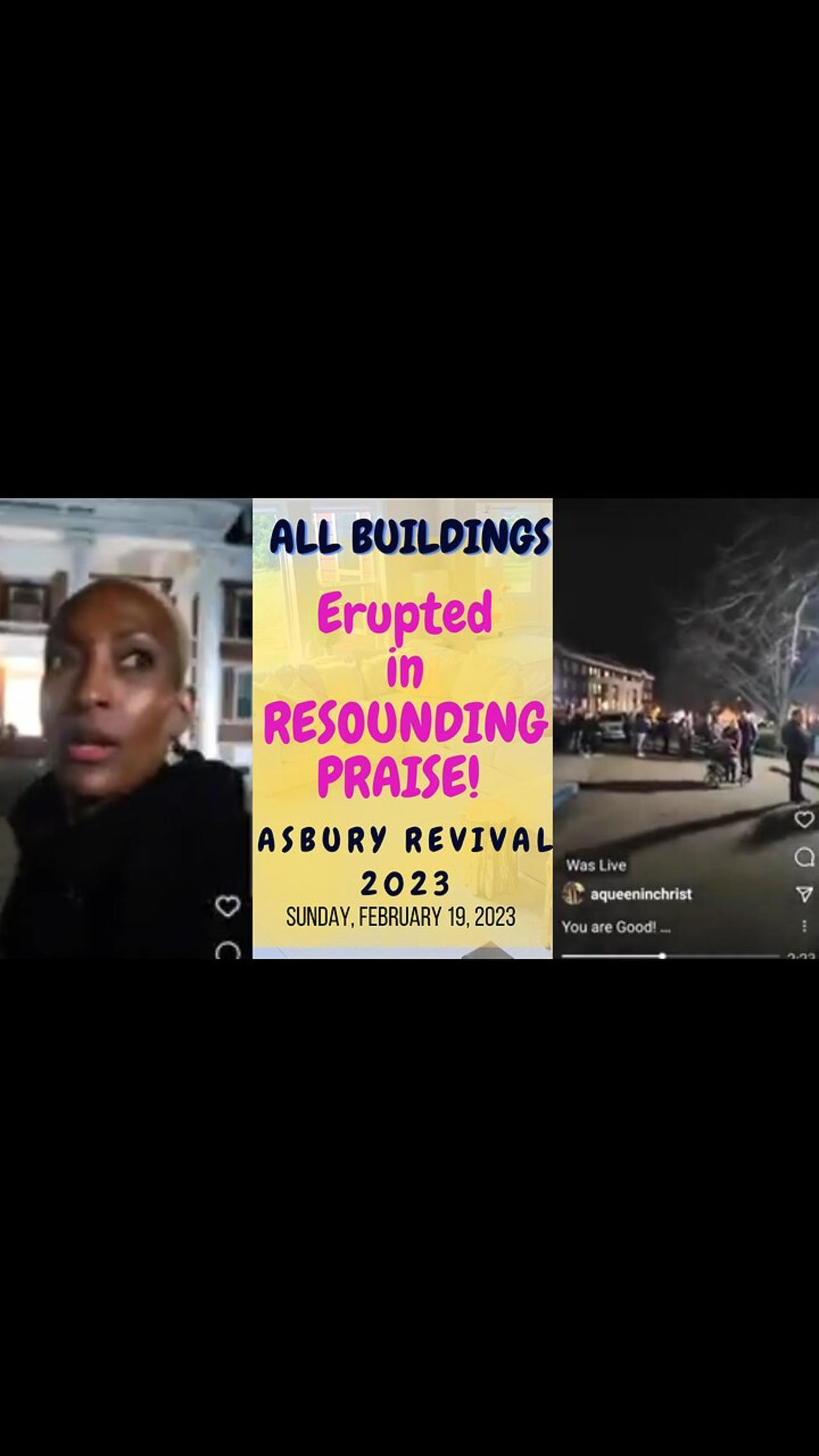 That moment when Asbury Revival 2023 erupted in - One News Page VIDEO