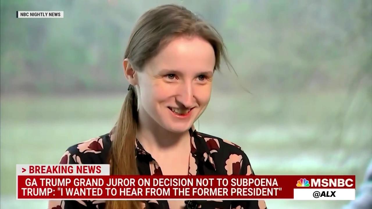 Foreperson Of The Grand Jury Probing Trump Has - One News Page VIDEO