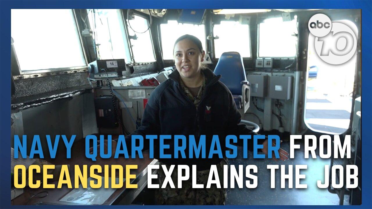 Navy Quartermaster from Oceanside tells us what - One News Page VIDEO
