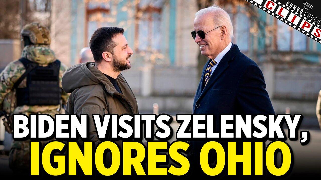 Biden Visits Elensky, Ignores Ohio, MSM Amps - One News Page VIDEO