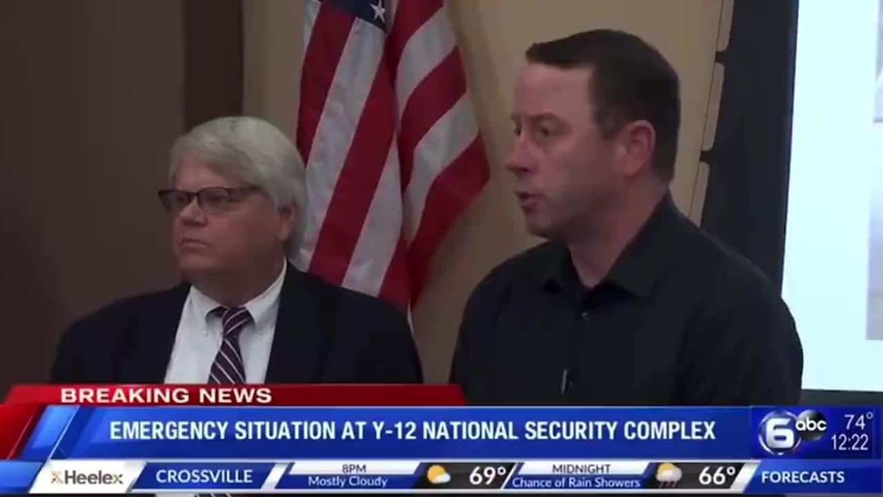 BREAKING !! URANIUM FIRE REPORTED AT THE Y-12 - One News Page VIDEO