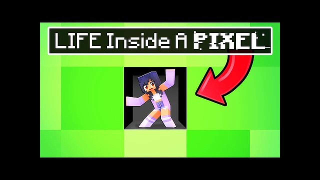 Life inside a PIXEL in Minecraft! - One News Page VIDEO