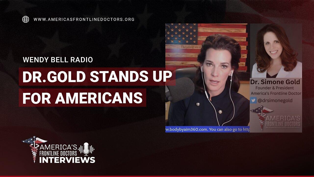 Wendy Bell Radio with Dr. Gold - Dr. Gold Stands - One News Page VIDEO