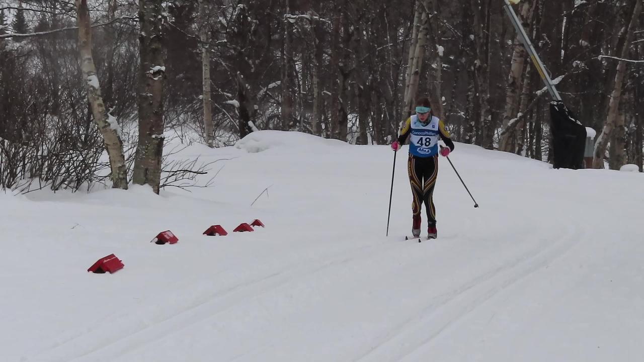 ASAA Alaska State Nordic Ski Championship Girls - One News Page VIDEO