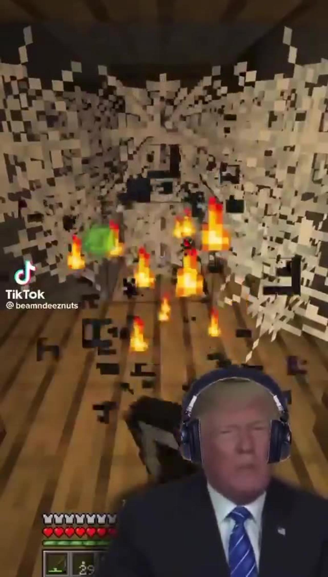 Obama, Trump, And Biden play Minecraft - One News Page VIDEO