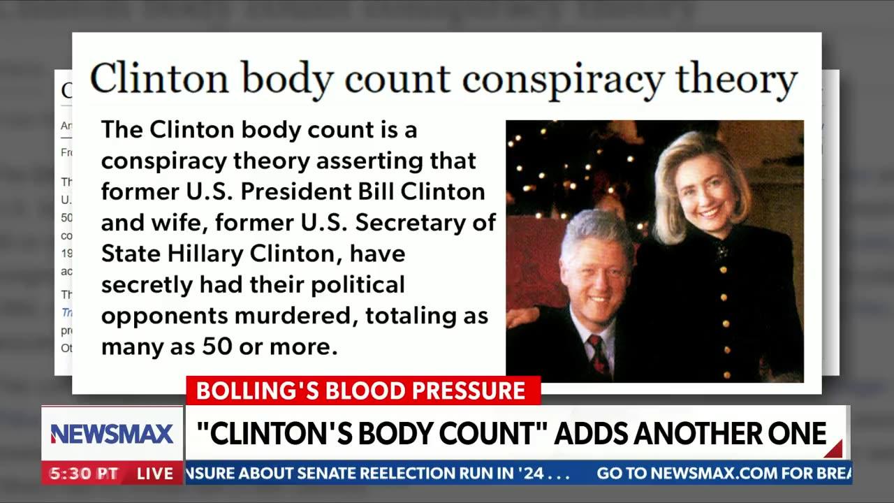 Add 2 more to the Clinton Body Count!!!! - One News Page VIDEO