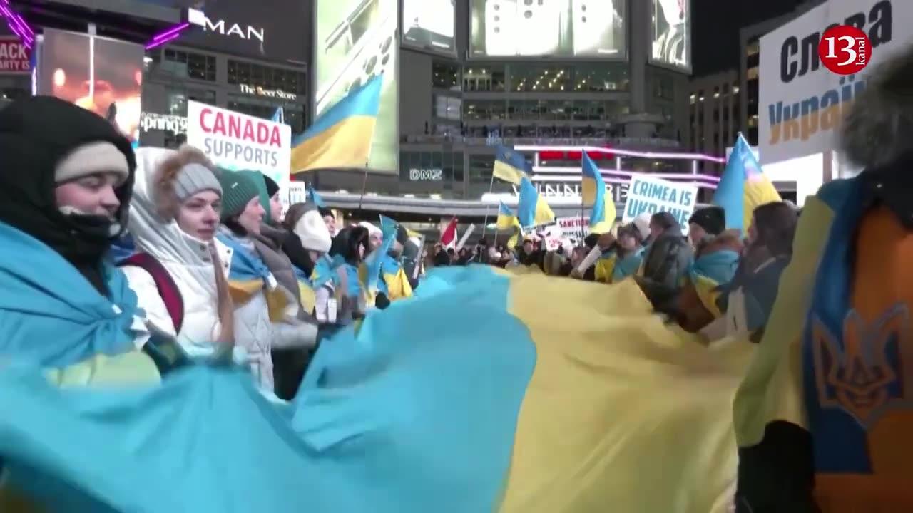 Toronto's Ukrainian community marches to - One News Page VIDEO Toronto's Ukrainian community marches to - One News Page VIDEO