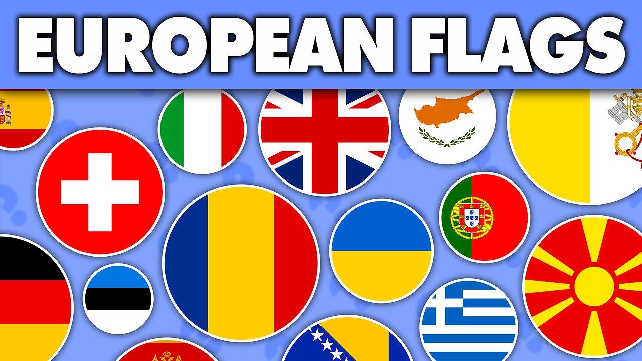 Guess All the 45 European Flags | Flag Quiz - One News Page VIDEO Guess All the 45 European Flags | Flag Quiz - One News Page VIDEO