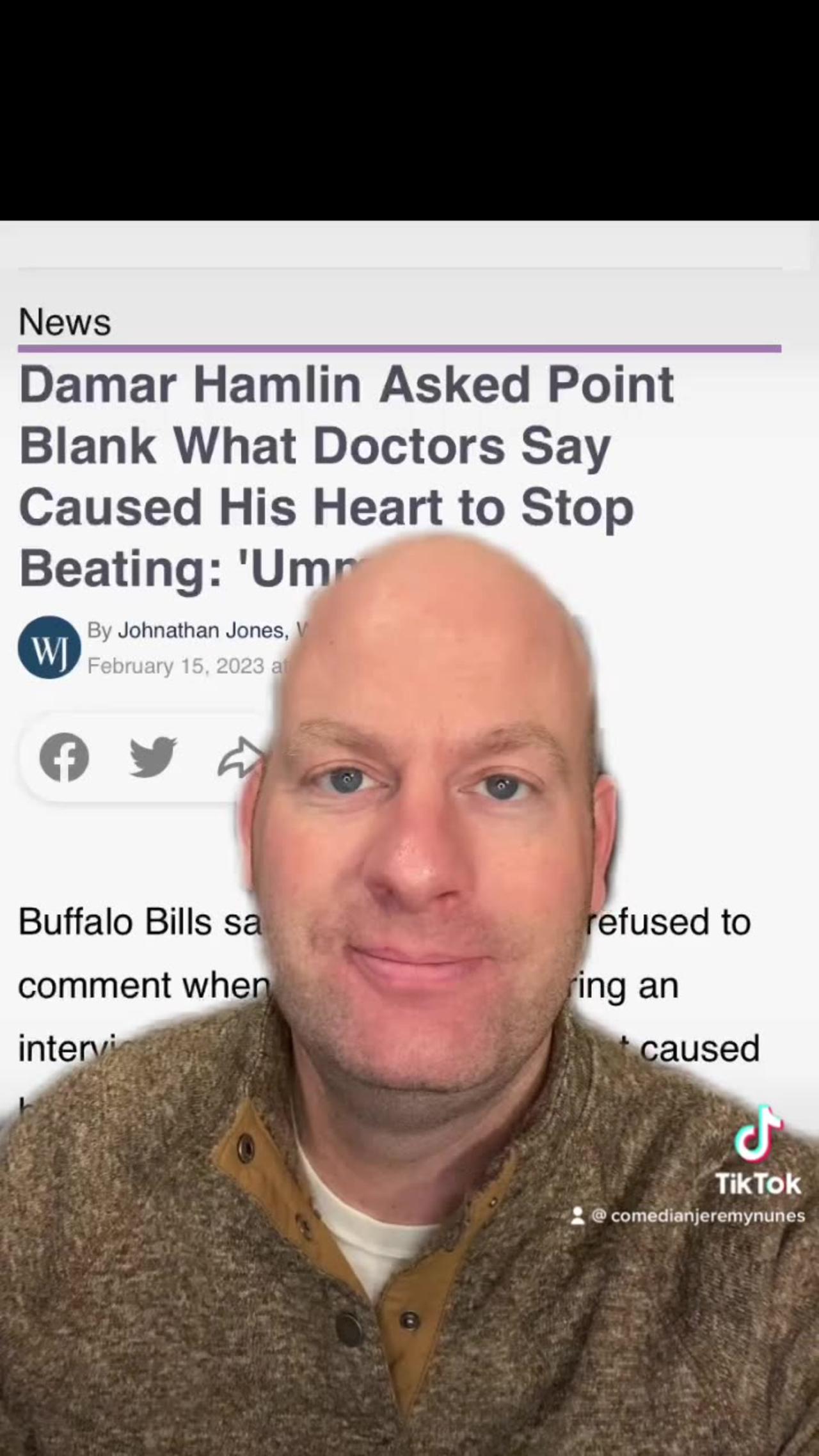 Did the vaccine cause Damar Hamlin’s heart - One News Page VIDEO