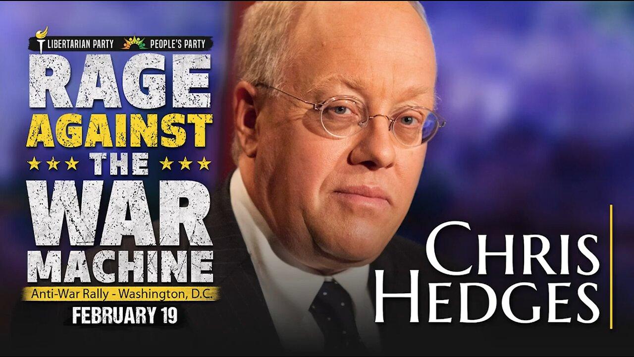 Chris Hedges - Rage Against The War Machine - One News Page VIDEO