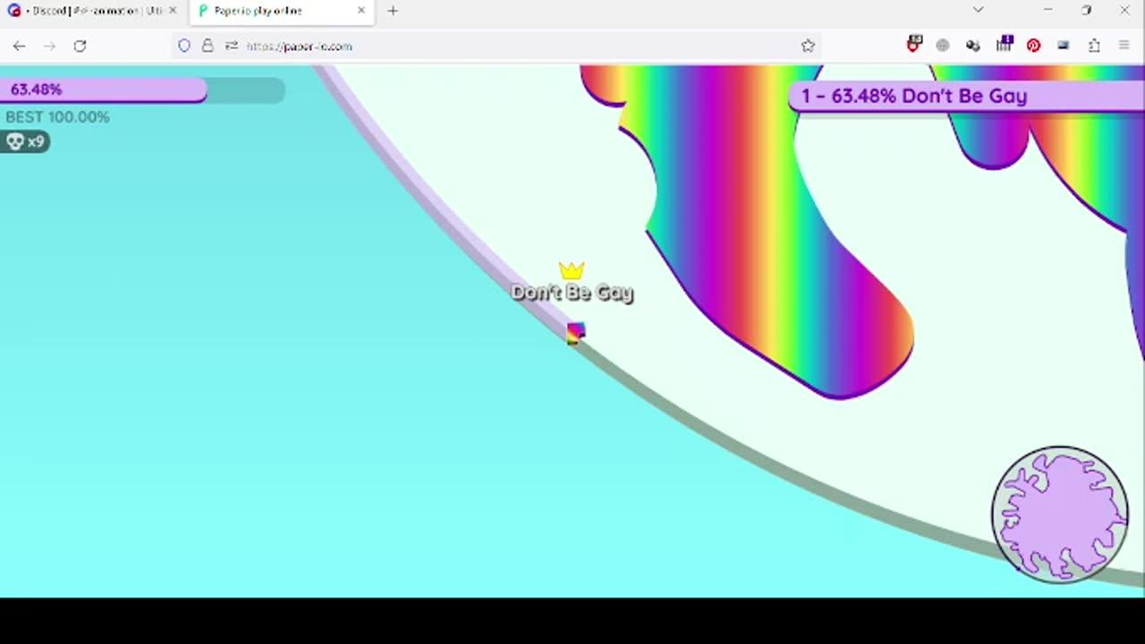 Paper.io - Small Map - Capture over 36% of the - One News Page VIDEO