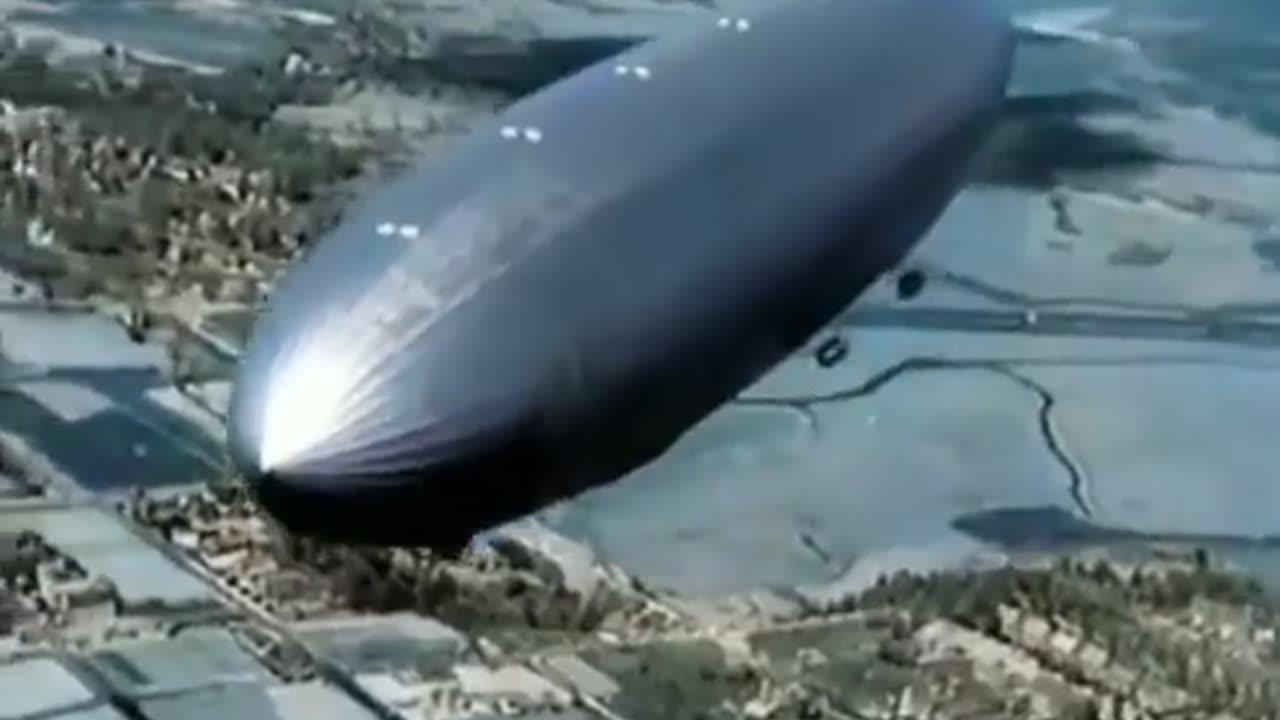 Hindenburg flying over NYC an hour before the - One News Page VIDEO
