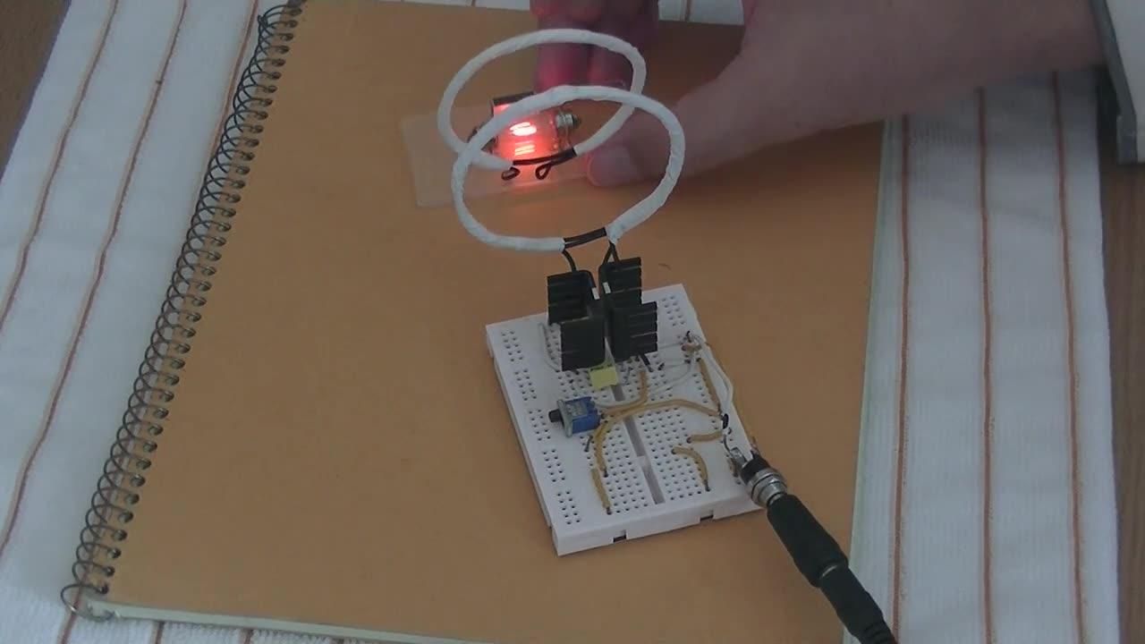 The simplest wireless power circuit - One News Page VIDEO