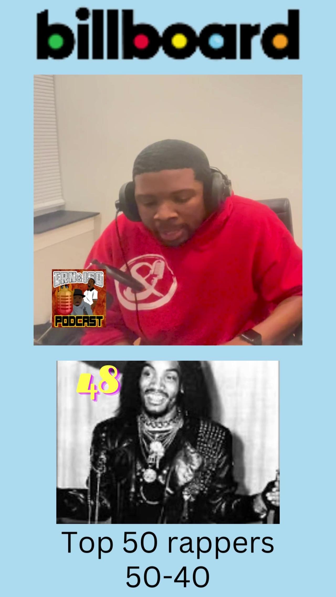 🎤 Billboards Top 50 Rappers (50-40) 🎶 ft. - One News Page VIDEO