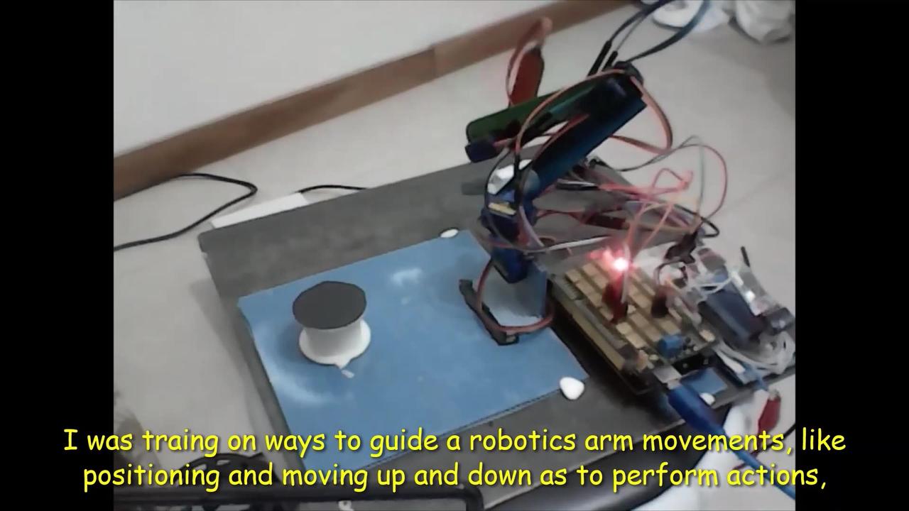Learning how to move my 4 axle servo arm robot. - One News Page VIDEO