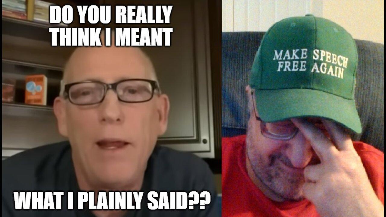 The Problem with Scott Adams' Remarks - One News Page VIDEO