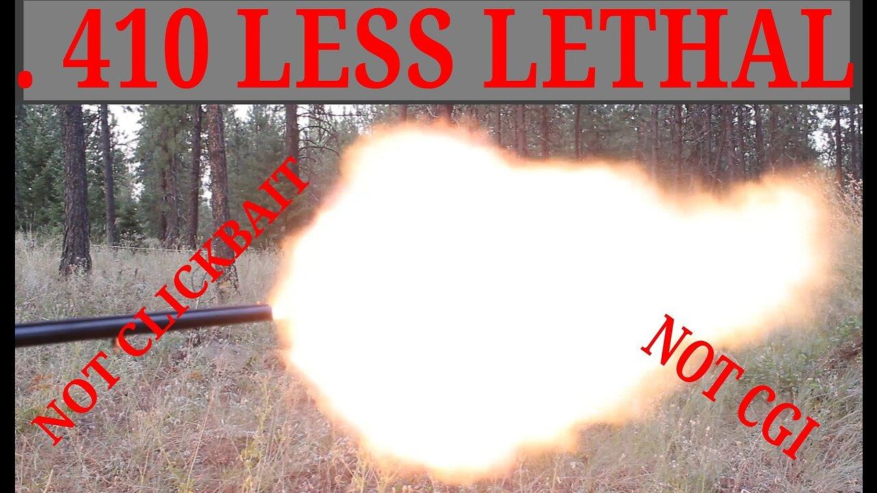 Shotgun Ballistics: .410 Slug, Less Lethal and - One News Page VIDEO