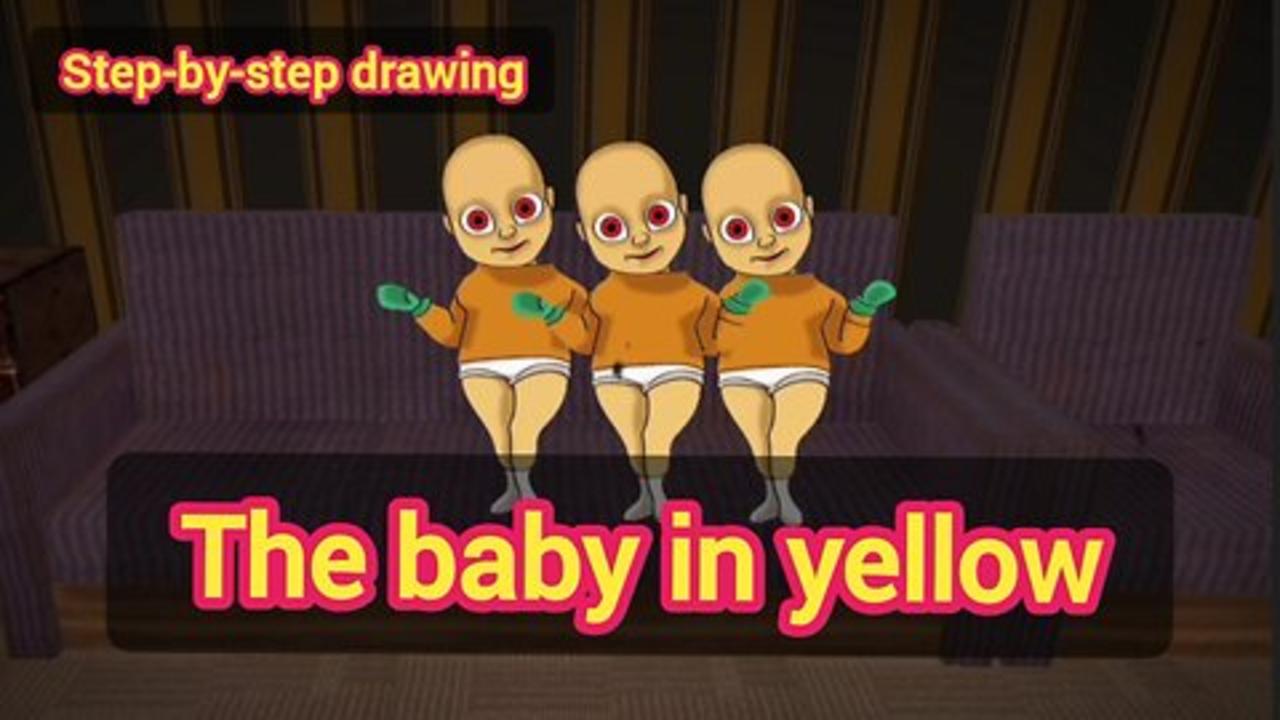 THE BABY IN YELLOW!!! Step-by-step drawing, we - One News Page VIDEO