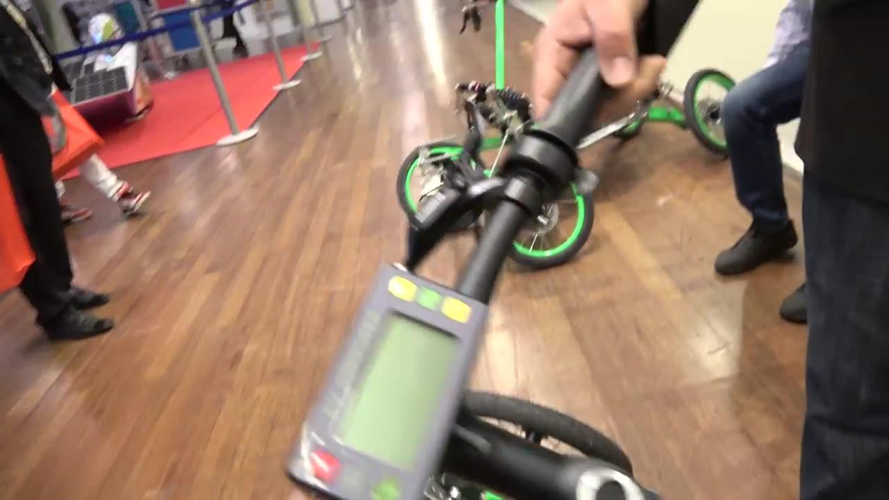 Aero-service EV4, 4-wheel electric bike from - One News Page VIDEO