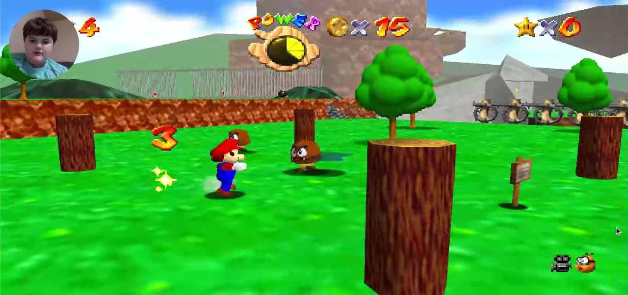 Super Mario 64!!! Part 1 - One News Page VIDEO