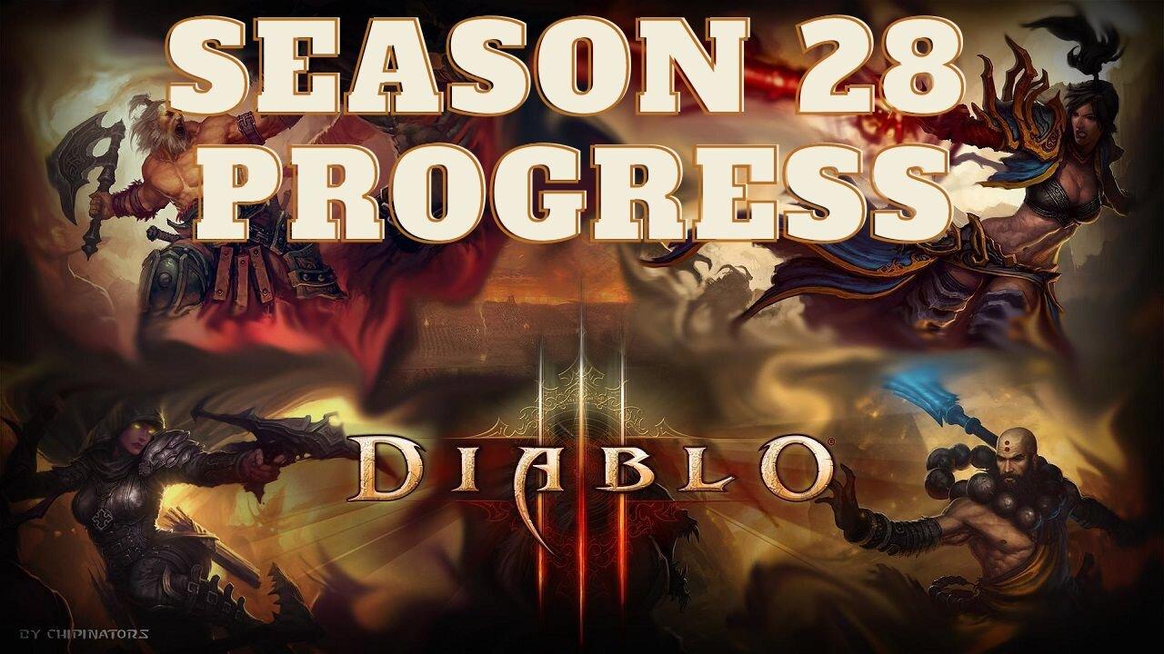 Diablo 3 season progress the day after season 28 - One News Page VIDEO
