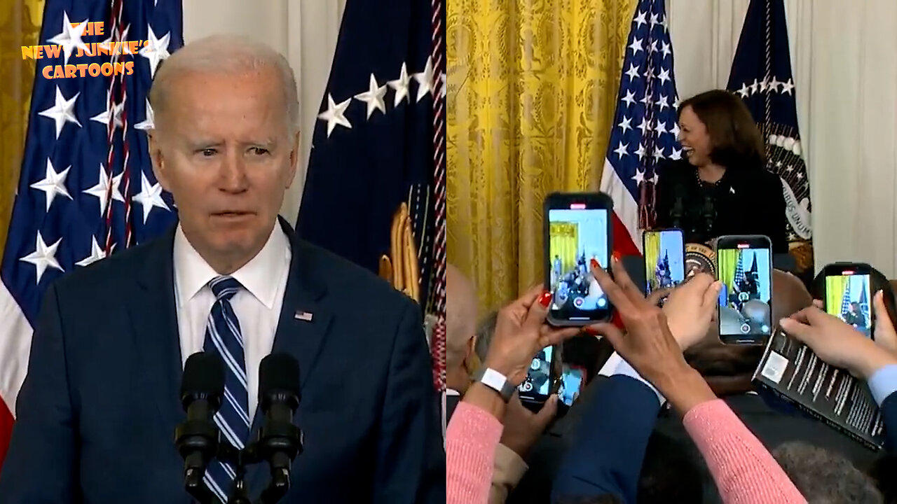 Biden looks scared after struggling with - One News Page VIDEO