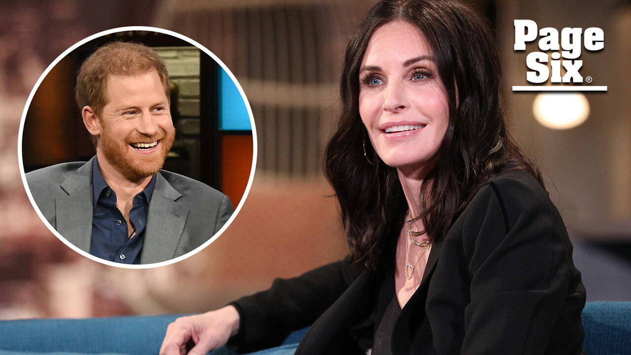 Courteney Cox reacts to Prince Harry doing - One News Page VIDEO