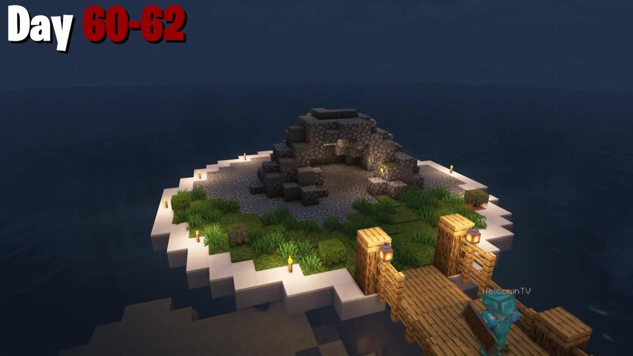 Minecraft- SURVIVING 100 DAYS ON A DESERTED - One News Page VIDEO