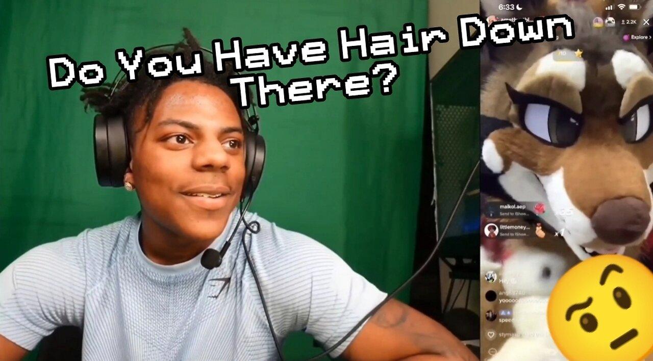 @IShowSpeed Goes Down Bad For Furry Girl Live - One News Page VIDEO