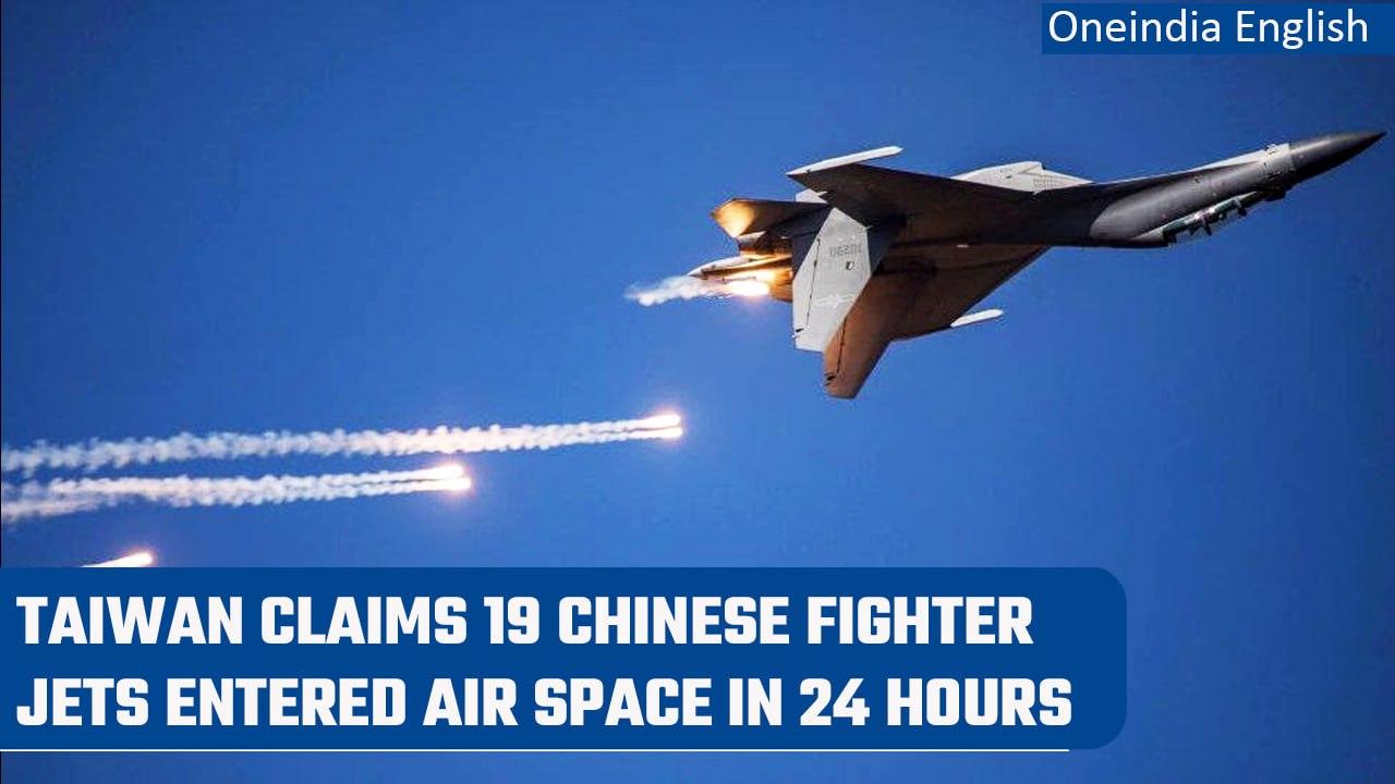 Taiwan alleges 19 Chinese air force planes - One News Page VIDEO