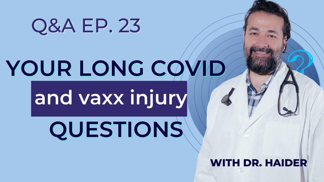 Dr. Haider answers your long covid questions - One News Page VIDEO