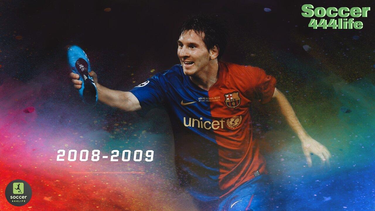 All Messi's goals in the 2008-2009 season - One News Page VIDEO