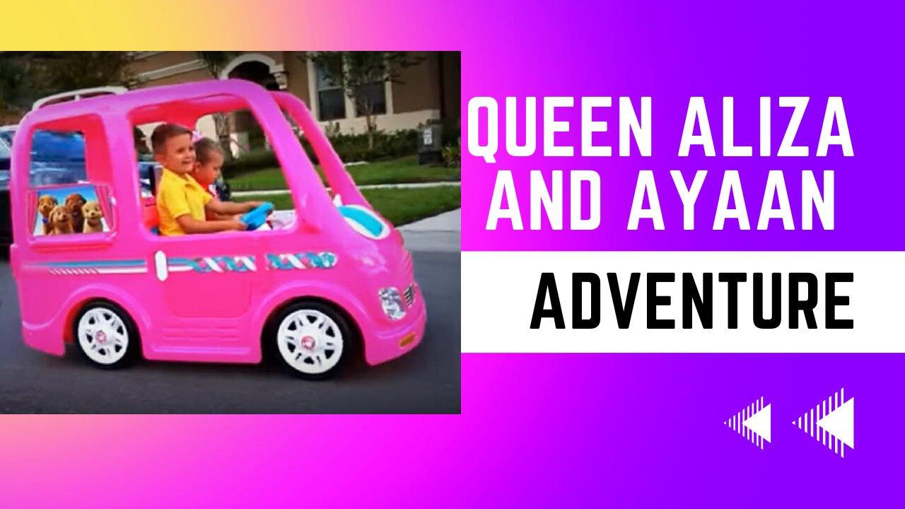 Aliza and Ayaan Barbie Car- Camping adventure - One News Page VIDEO