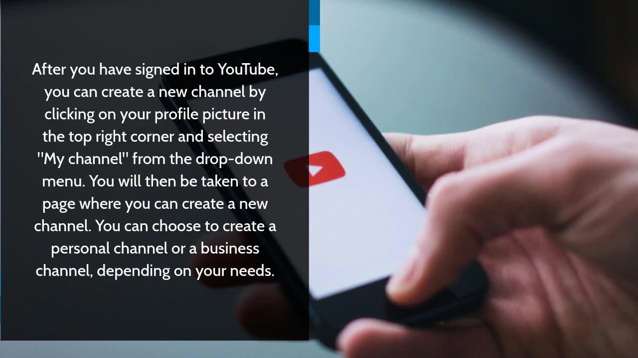 How to create youtube channel ? - One News Page VIDEO