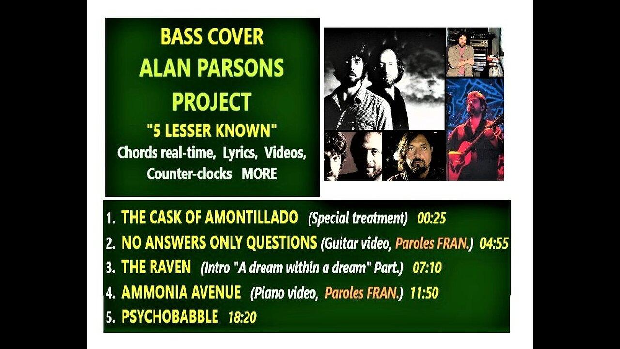Bass cover ALAN PARSONS PROJECT "5 - One News Page VIDEO
