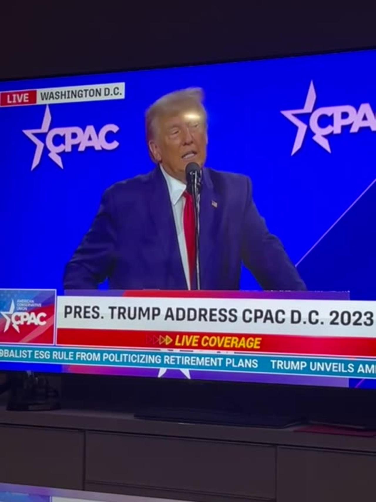 Trumps Remarks on Socialism CPAC 2023 - One News Page VIDEO
