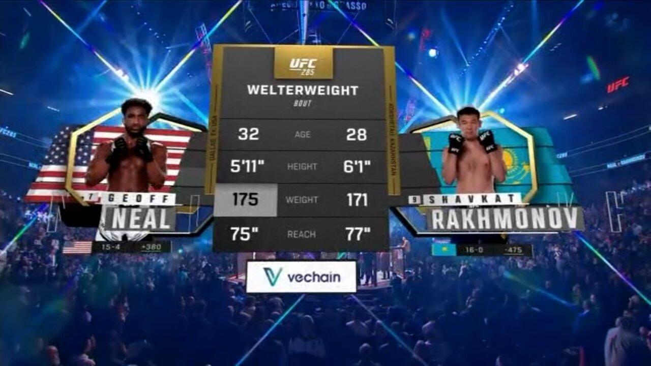 UFC 285 MATCH NEAL VS RAKHMONOV FULL - One News Page VIDEO