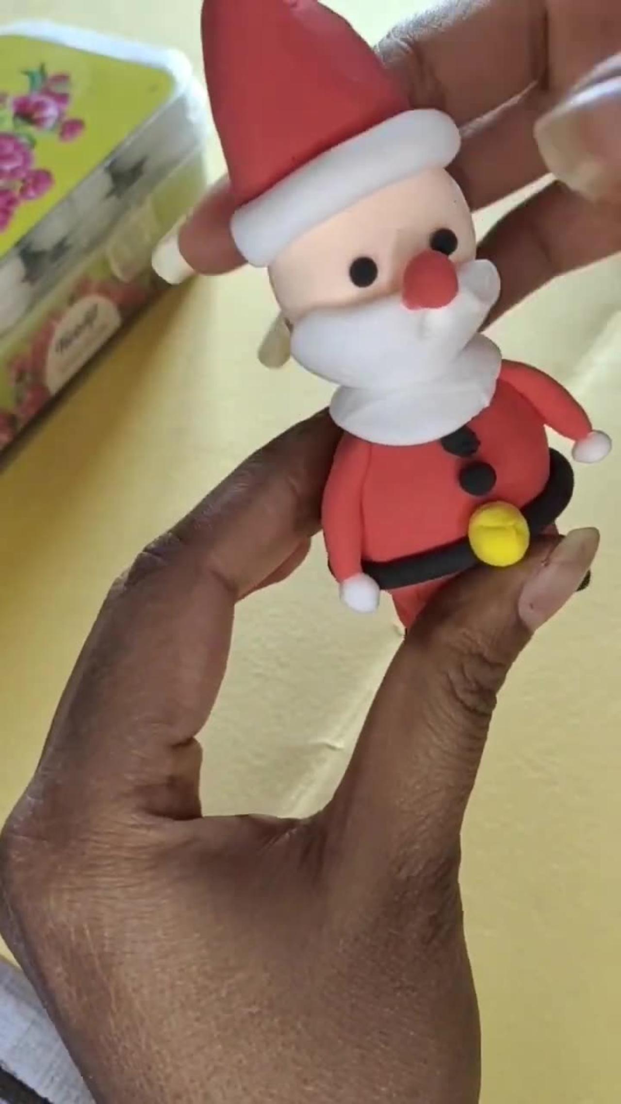 Let's make santa clause with clay - One News Page VIDEO