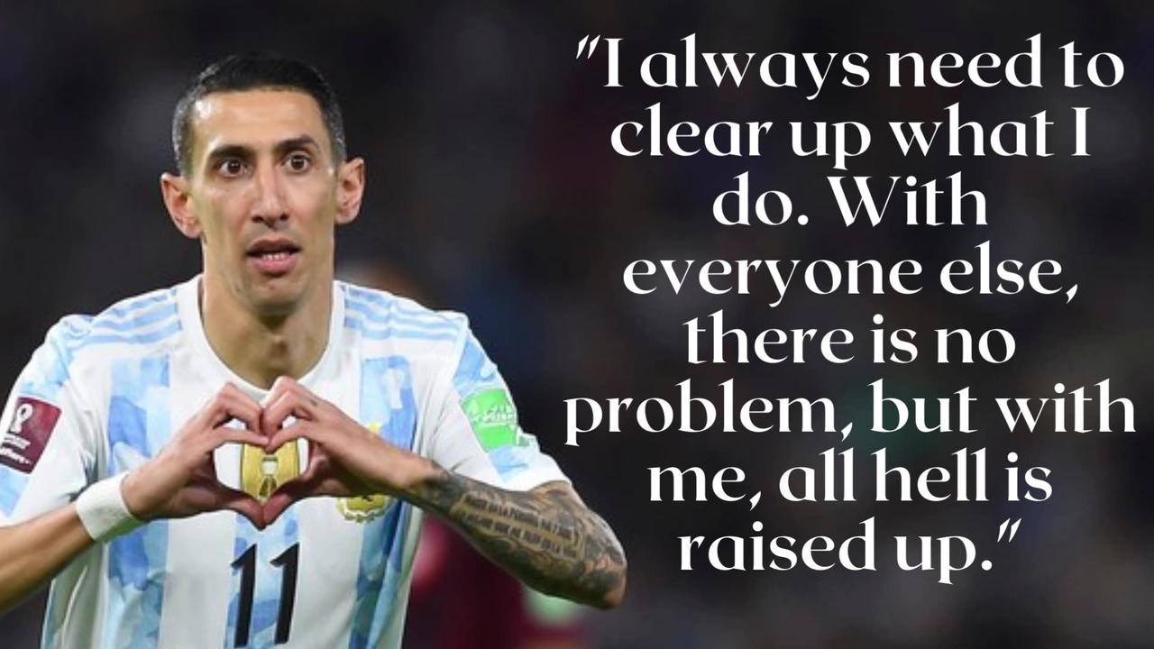 Angel di Maria Quotes about Football - One News Page VIDEO