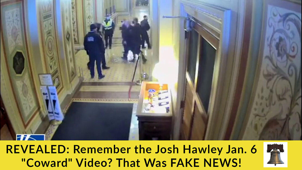 REVEALED: Remember the Josh Hawley Jan. 6 - One News Page VIDEO