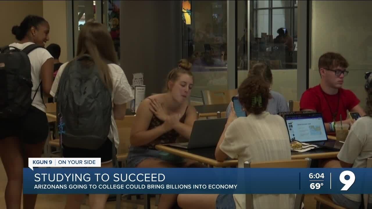 New study says more people going to college - One News Page VIDEO